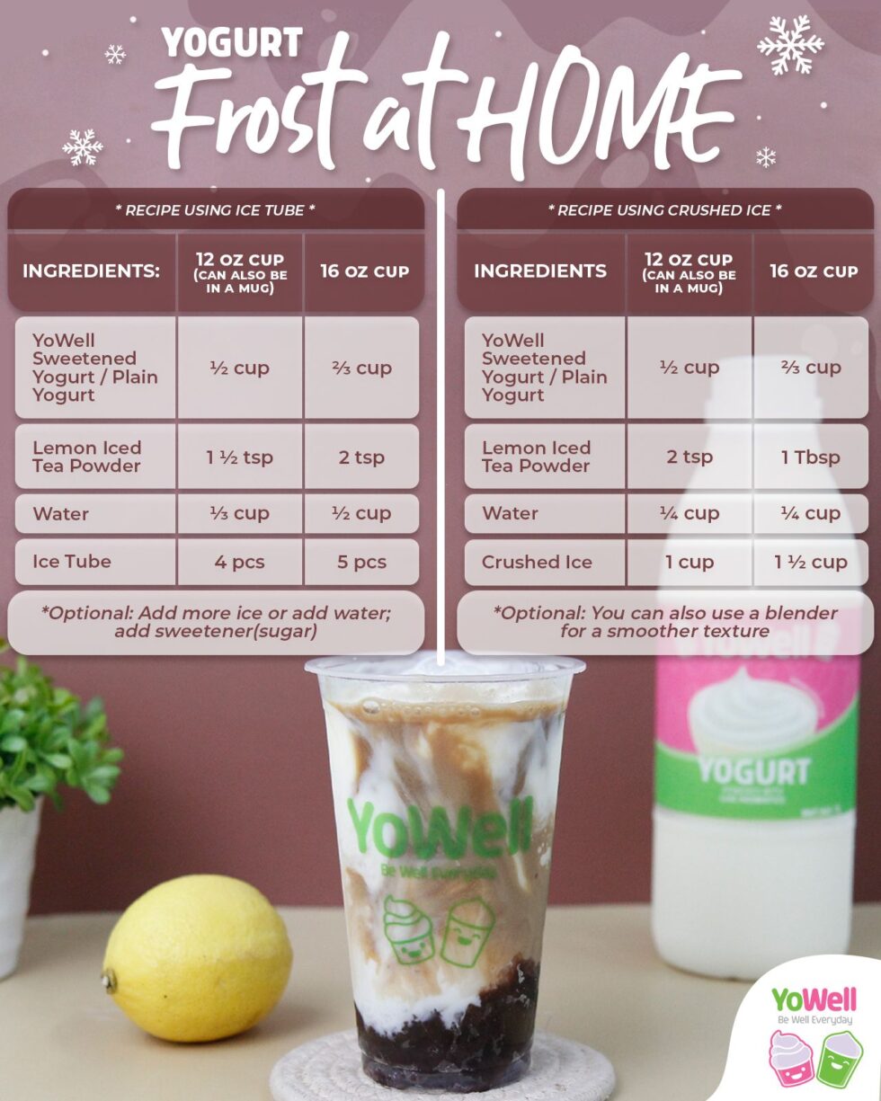Lemon Iced Tea Frost - Yowell